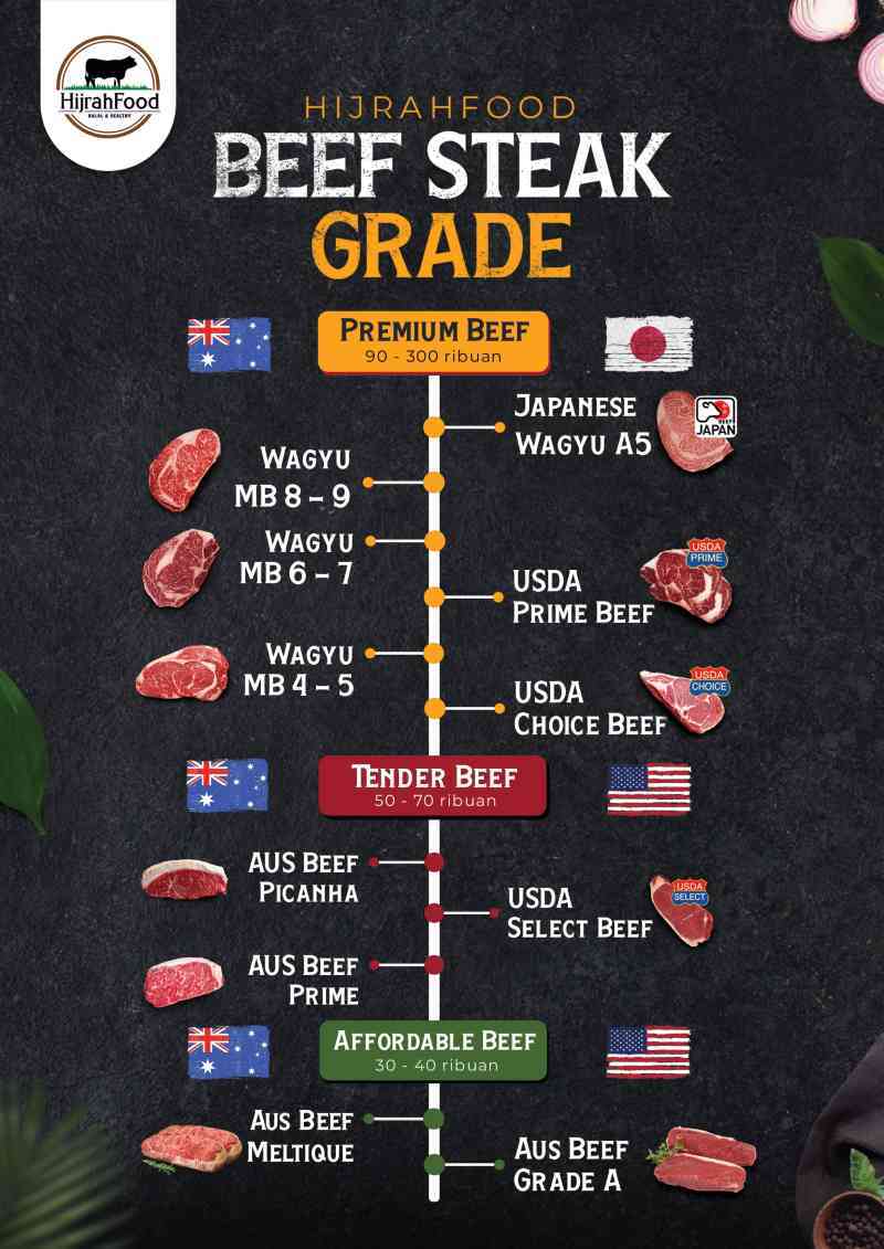 Jual BUNDLING Daging Steak Ribeye AUS Single Pack Paket Komplit Hemat ...