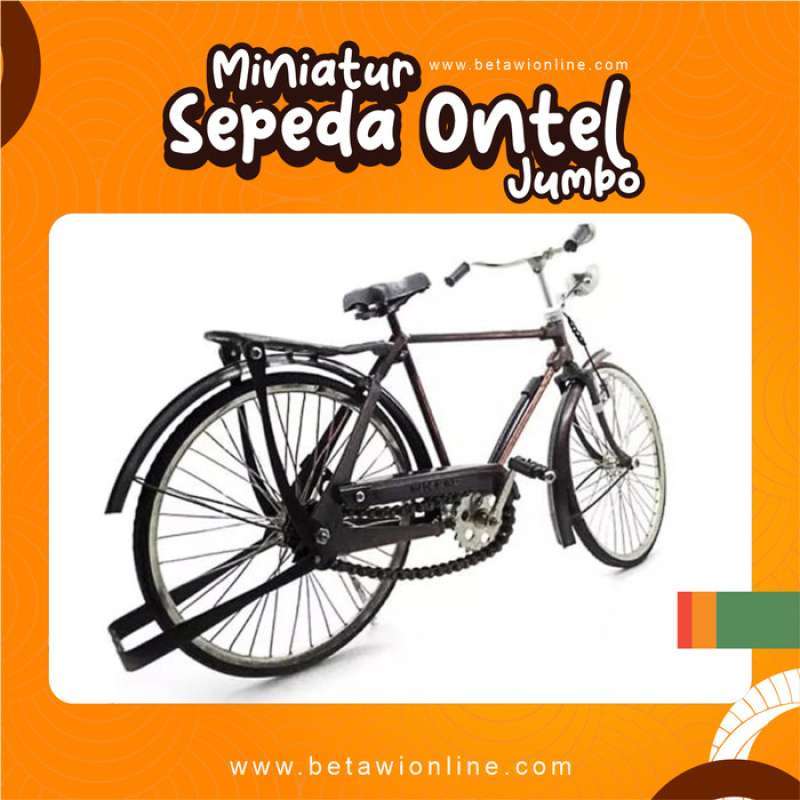 Promo SEPEDA ONTEL / MINIATUR SEPEDA BESI / SEPEDA ONTEL UKURAN JUMBO ...