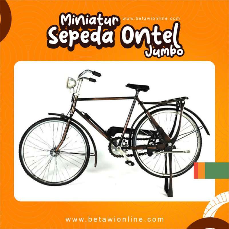 Promo SEPEDA ONTEL / MINIATUR SEPEDA BESI / SEPEDA ONTEL UKURAN JUMBO ...