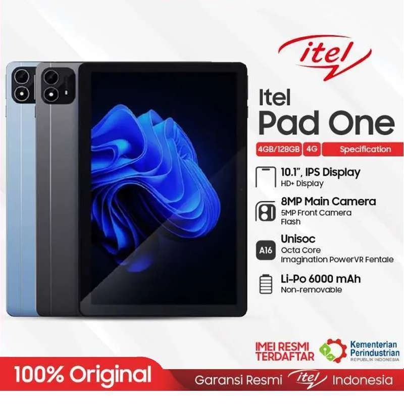 Jual Itel Pad One Ram 4gb Rom 128gb Tablet 10 Inch | 6000mah Di Seller Dyvaltech Official Store ...