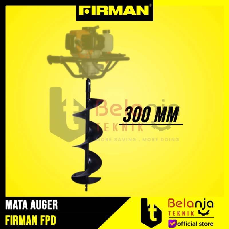Promo Firman Earth Auger 300mm Mata Bor Penggali Tanah Biopori 30cm 12 ...