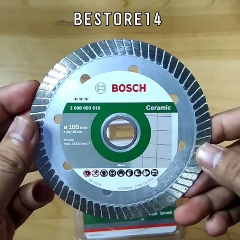 Promo Mata gerinda potong keramik 4 inch BOSCH ORIGINAL Mata potong keramik Diskon 23% di Seller ...
