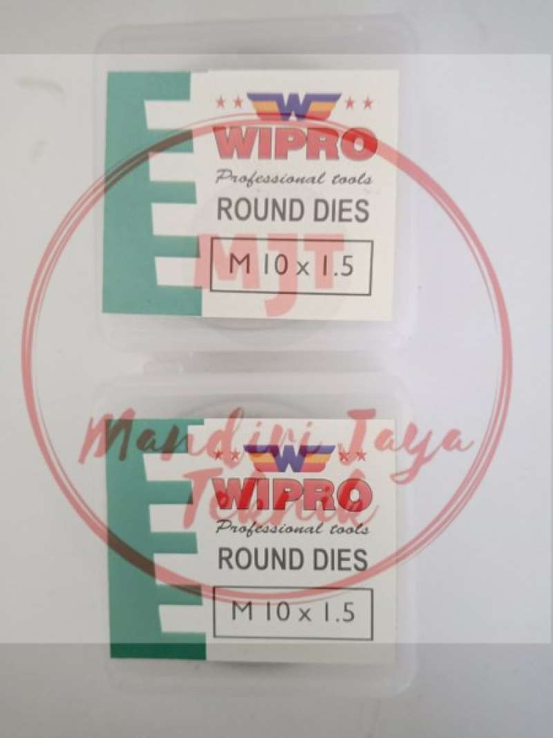 Jual Mata Senai Snai drat luar / Round Dies M10 x 1.5 WIPRO di Seller ...