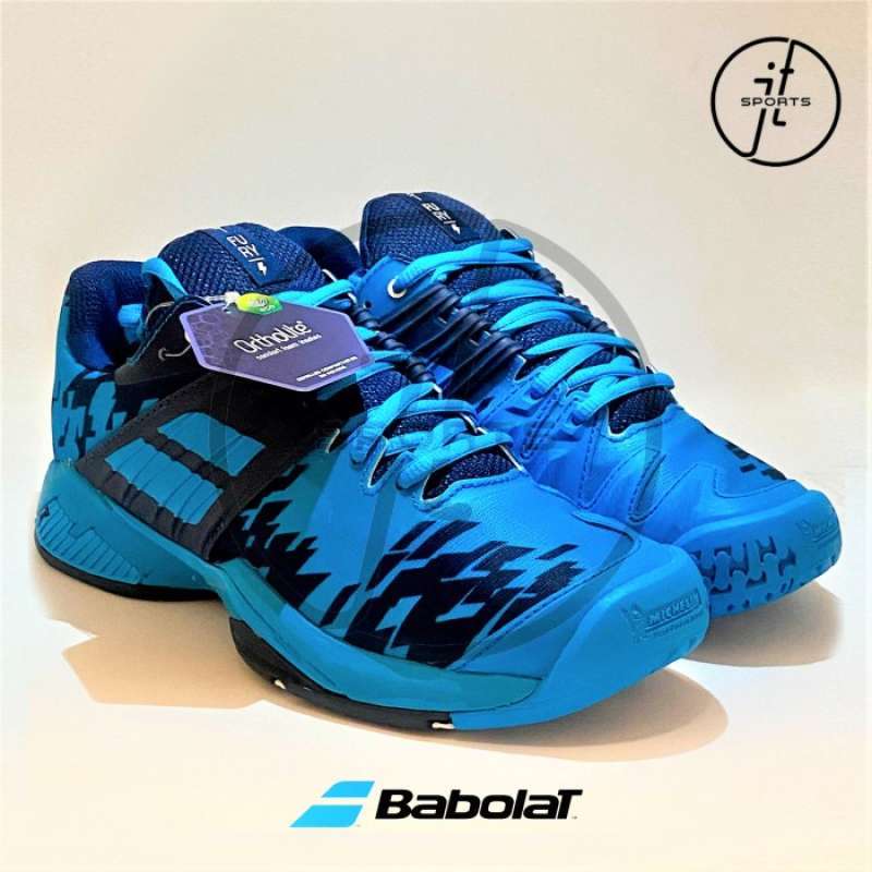 Promo Sepatu Tenis pulse Fury Drive Blue Tennis Shoes Diskon 23% di ...