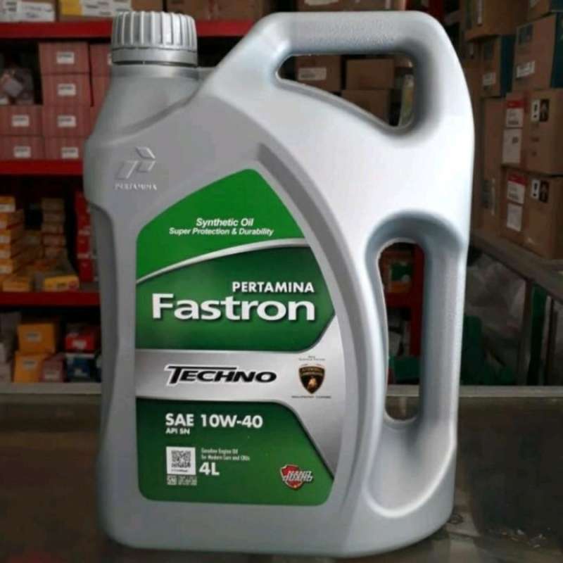 Jual OLI FASTRON TECHNO 10W-40 4L SYNTHETIC OIL UTK MOBIL BENSIN ...