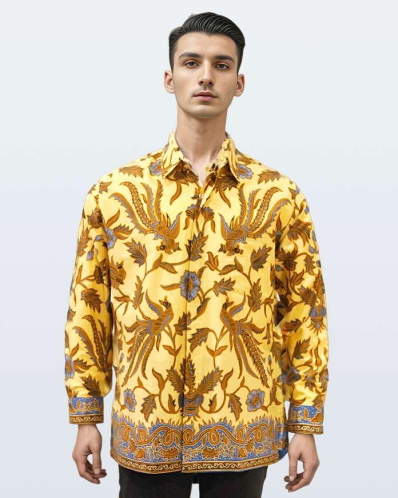 Jual DANAR HADI - Kemeja Batik PA Kukilo Royo -KUKIRO.78.0923 - Biru ...