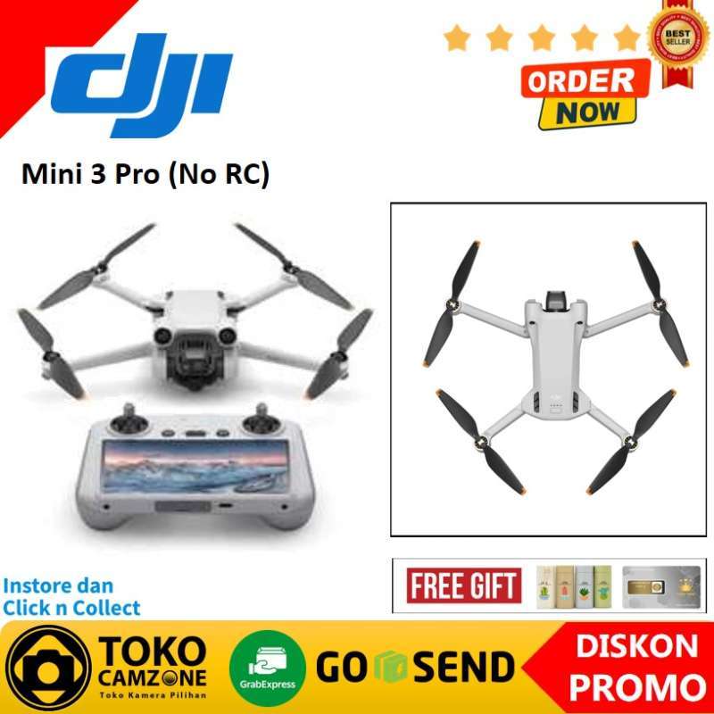 Jual DJI Mini 3 Pro (No RC) - 4K Camera Drones di Seller Toko Camzone ...