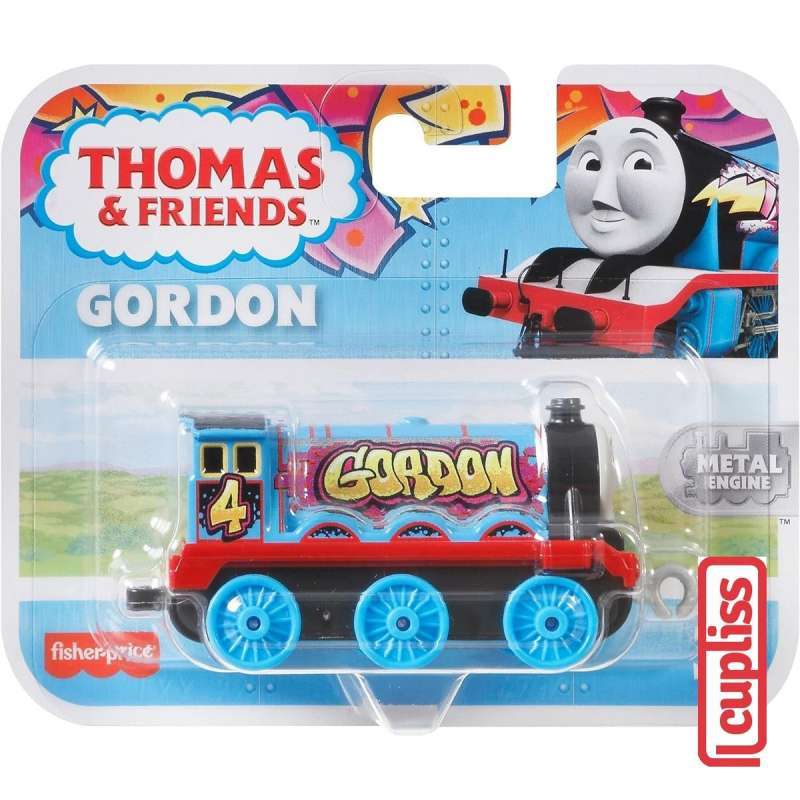 Promo Fisher Price GYV79 Thomas n Friends Graffiti Gordon Metal Engine ...