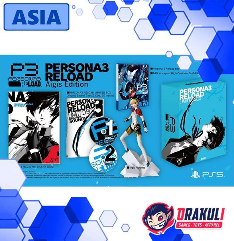 Jual Ps5 Persona 3 Reload Aigis Edition Di Seller Drakuli Games Official Store - Drakuli Games ...