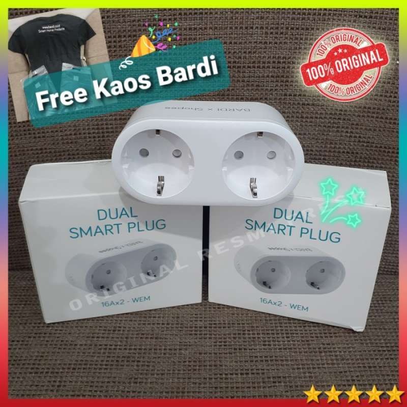 Promo Bardi Dual Smart Plug Resmi Original Diskon 23% di Seller Rhmd ...