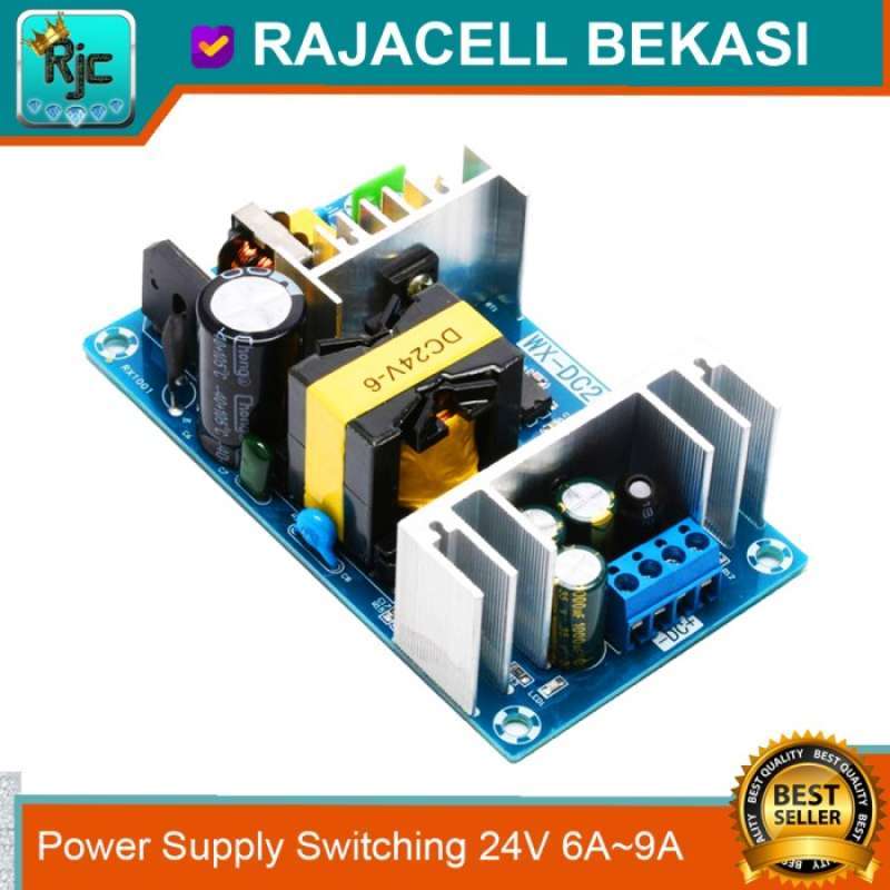 Promo Power Supply Switching 24V 6A - 9A Adaptor AC-DC PSU SMPS 24V 5A 7A 8A Diskon 23% di ...