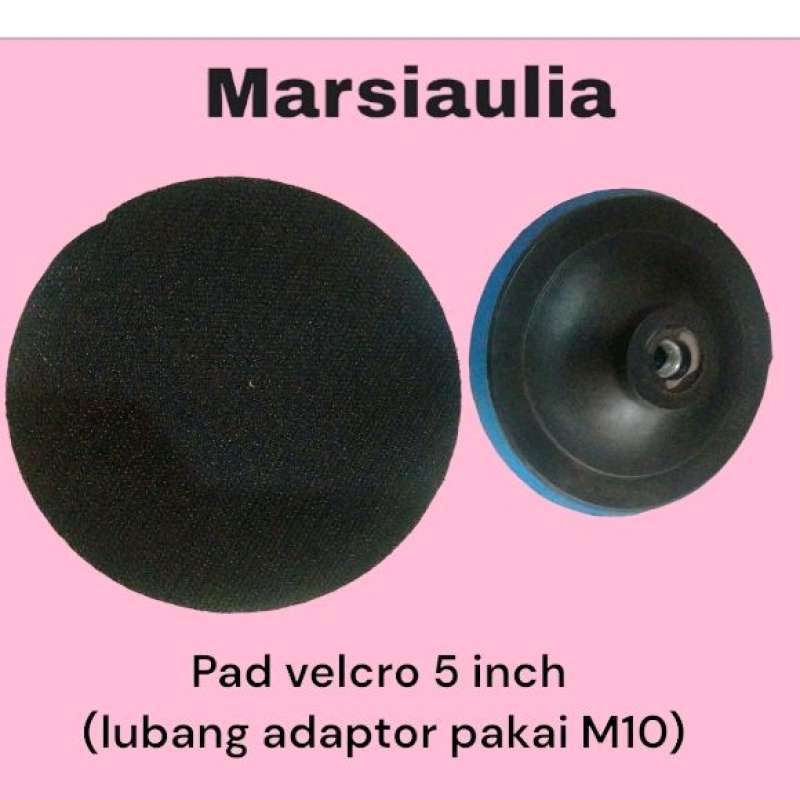 Jual Pad velcro 5 inch pad poles ( lubang adaptor pakai M10 ) di Seller ...