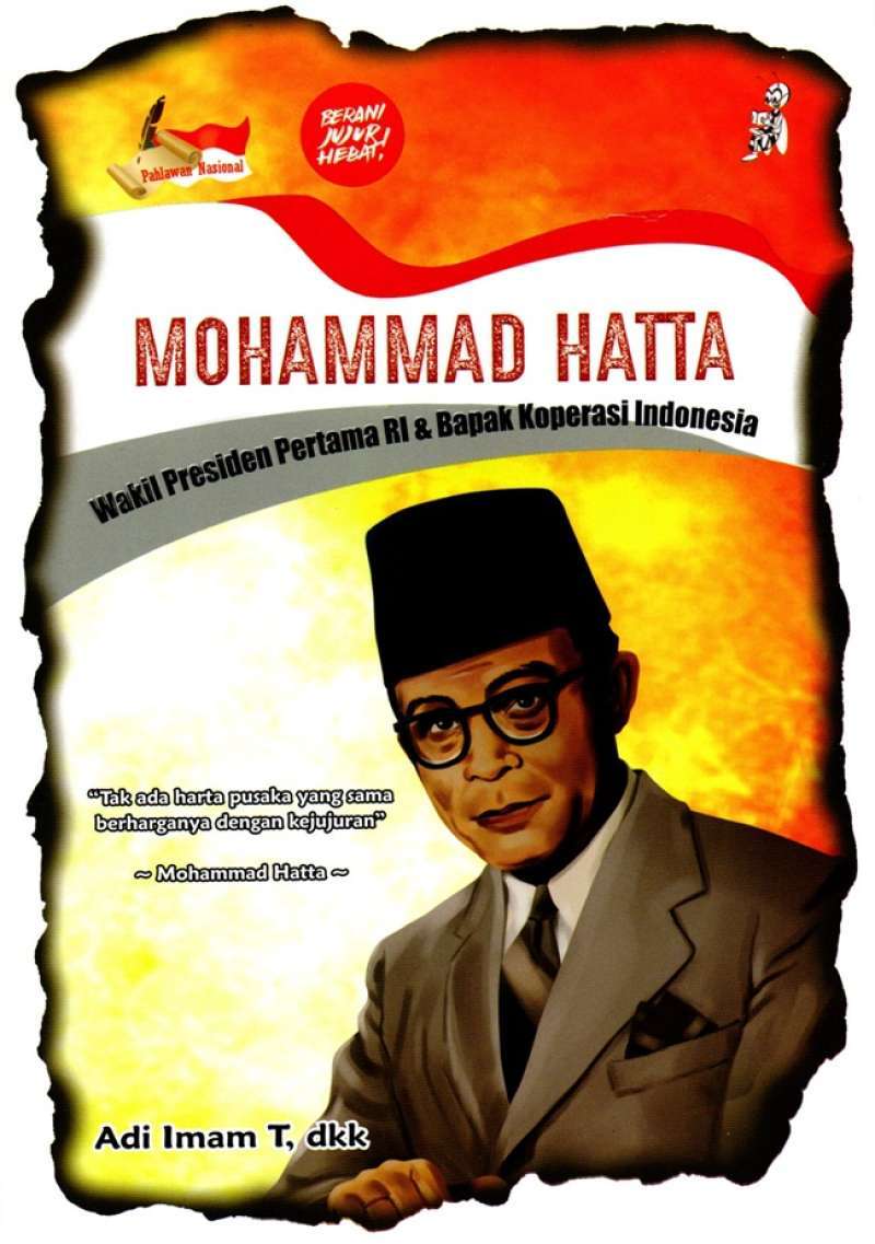 Jual Mohammad Hatta Wakil Presiden Pertama Ri Dan Bapak Koperasi di ...