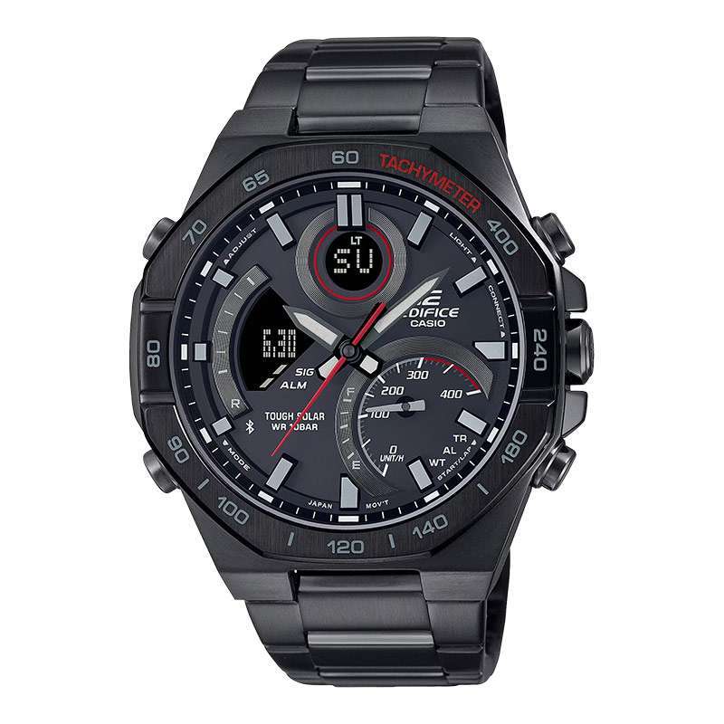 Promo Jam Tangan Pria Casio Edifice ECB-950DC-1ADF Tough Solar Men Digital Analog Dial Black ...