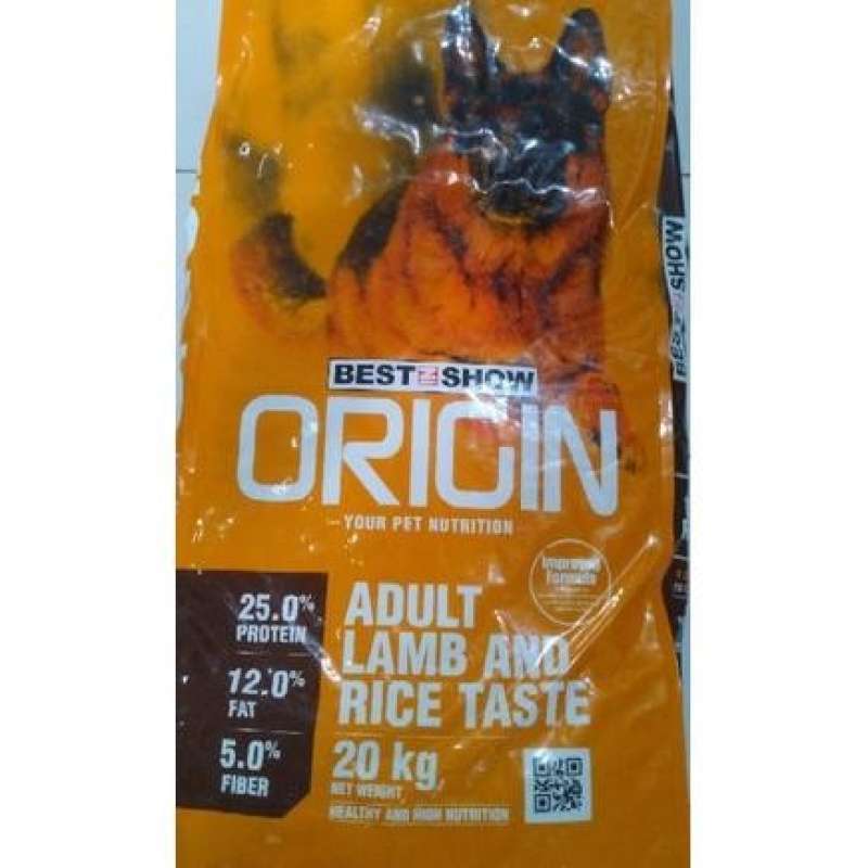 Promo 100% Produk Ori Origin Dogfood 20Kg Rasa Lamb & Rice Khusus Gojek ...