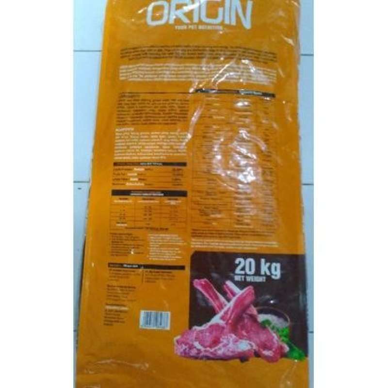 Promo 100% Produk Ori Origin Dogfood 20Kg Rasa Lamb & Rice Khusus Gojek ...