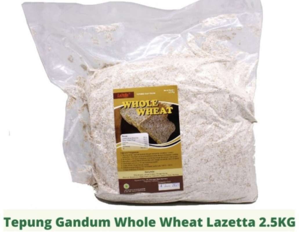 Promo Lazetta Whole Wheat | Lazetta Gandum 2,5kg | Lazetta Tepung ...