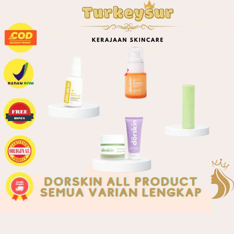 Jual DORSKIN PAKET ALL Produk semua varian lengkap - Dorskin Sunscreen ...