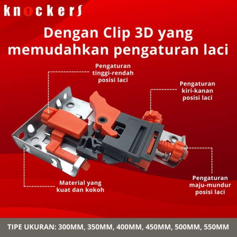 Promo New Gsid Rel Tandem - Tsmf - Undermount Soft Closing Full Slide ...