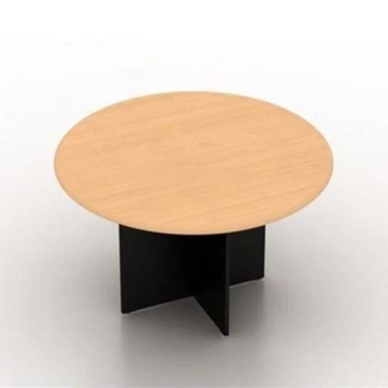 Promo New Meja Meeting Bulat Diameter 100 Cm Kantor Resto Diskon 6 Di Seller Blark Fly Market