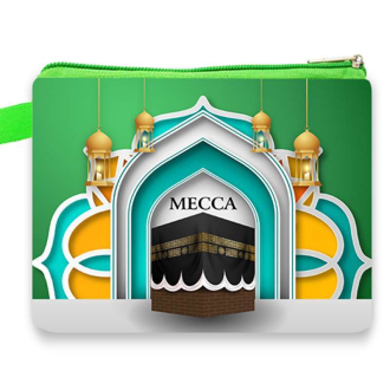 Jual Dompet Pouch Seri Mekkah Oleh-Oleh Souvenir Haji Umroh Dubai Arab ...