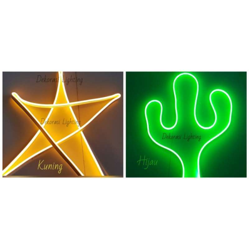 Promo PROMO - LAMPU STRIP LED NEON FLEX 5 METER DC 12 VOLT FLEXIBLE ...