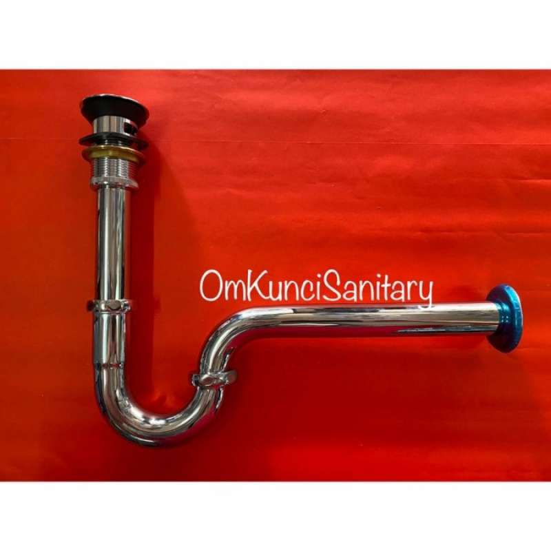 Promo New Sifon Angsa Wastafel Afur Pembuangan Wastafel Pencet ...