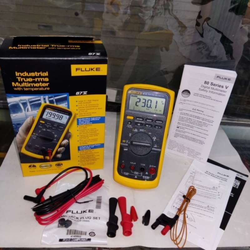 Promo FLUKE 87V DIGITAL INDUSTRIAL MULTIMETER TRUE RMS -TOKOSEPULUH10 ...