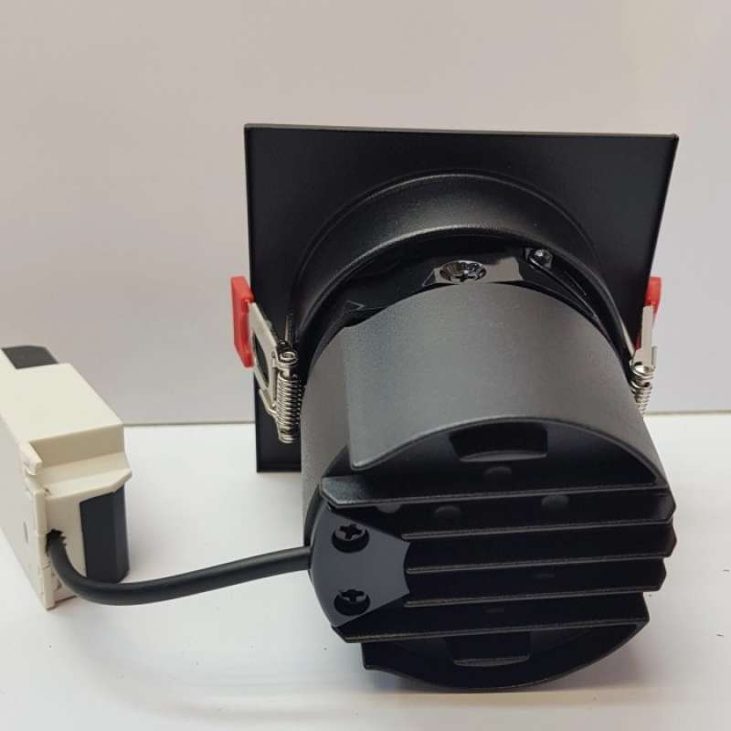 Promo KAP LAMPU SPORTLIGHT LED COB 12WAT CORONG HITAM DOWNLIGHT SPOT ...