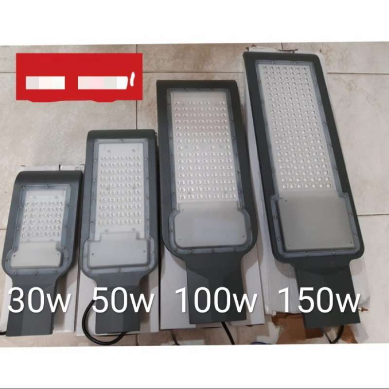 Promo LAMPU JALAN 50W 100W 150W PJU LED OUTDOOR STREET LIGHT 50 100 150 ...