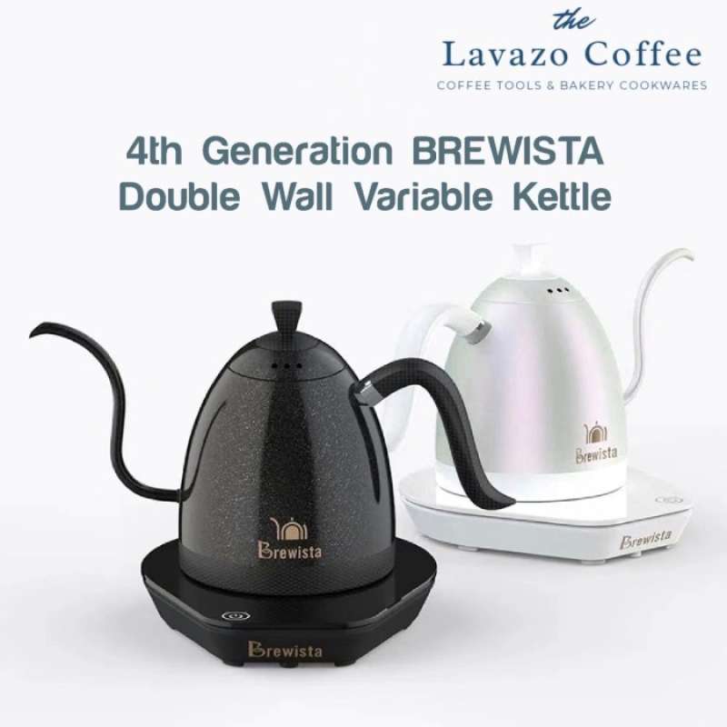 Promo Brewista Double Wall 4th Generation Variable Gooseneck Kettle ...