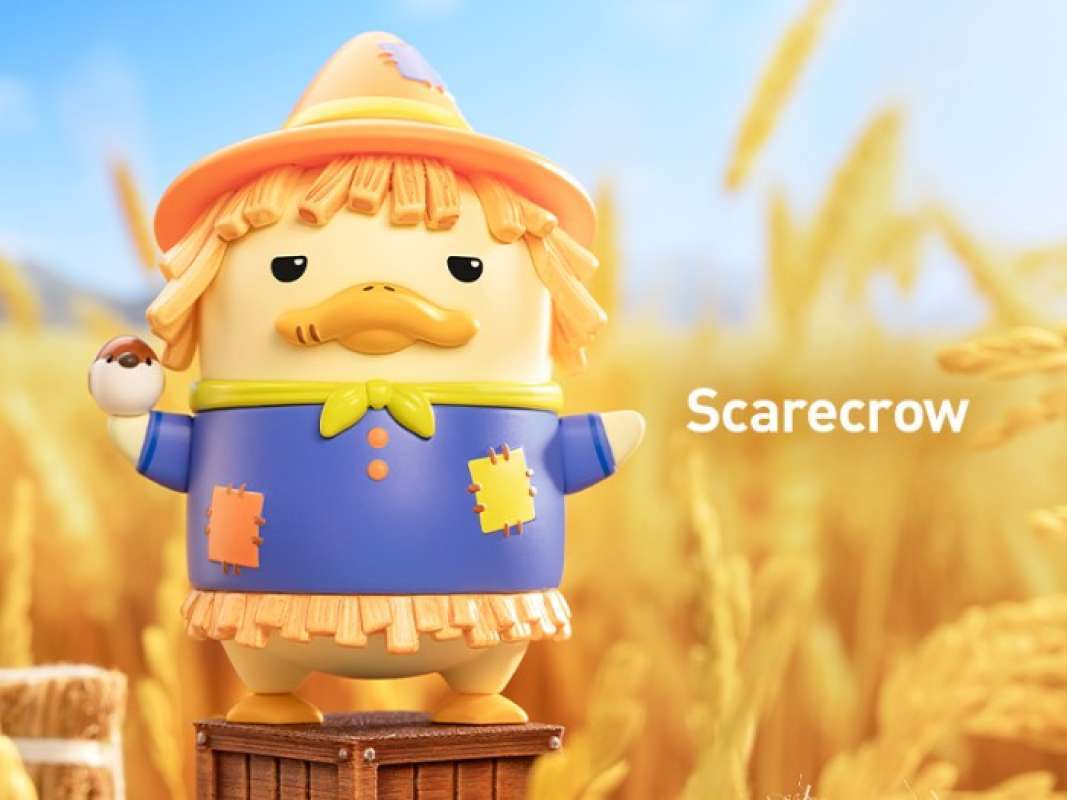 Jual Duckoo Farm Pop Mart Open Box Figure Sealed, Model SCARECROW di ...