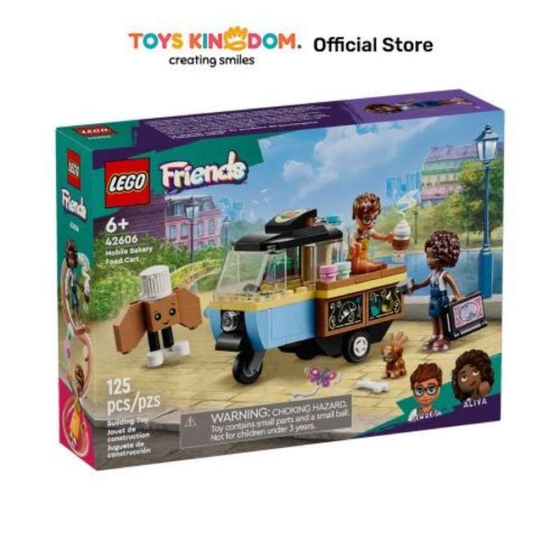 Jual LEGO Friends Mobile Bakery Food Cart 42606 di Seller Toys Kingdom ...