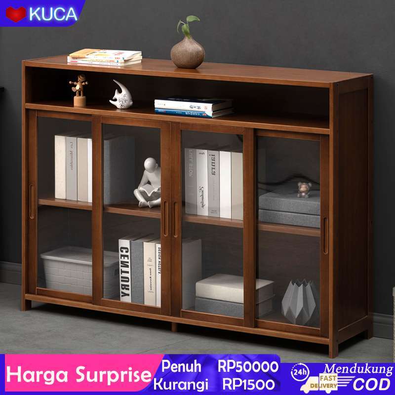 Promo Lemari Dapur Rak Kabinet Dapur Pintu Geser Rak Oven Microwave Rak ...