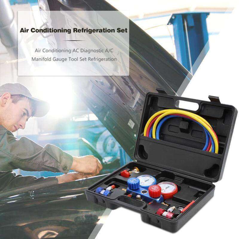 Promo Air Conditioning AC Diagnostic A/C Manifold Gauge Tool Set ...