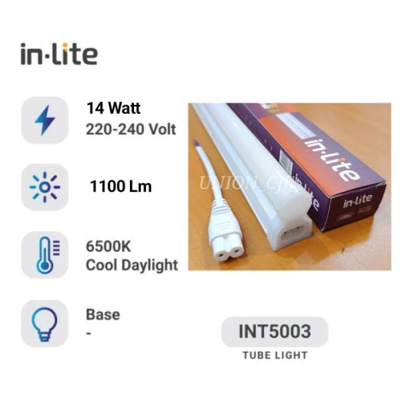Promo LAMPU TL LED T5 BATTEN 1 SET KOMPLIT IN-LITE INT5003 ...