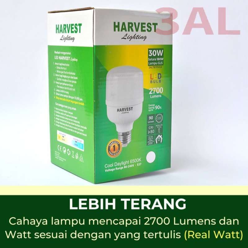 Promo HARVEST LIGHTING LAMPU KAPSUL 30 WATT PAKET 6 T-BULB CAPSULE LED 30W -POROSWONDERLAND ...