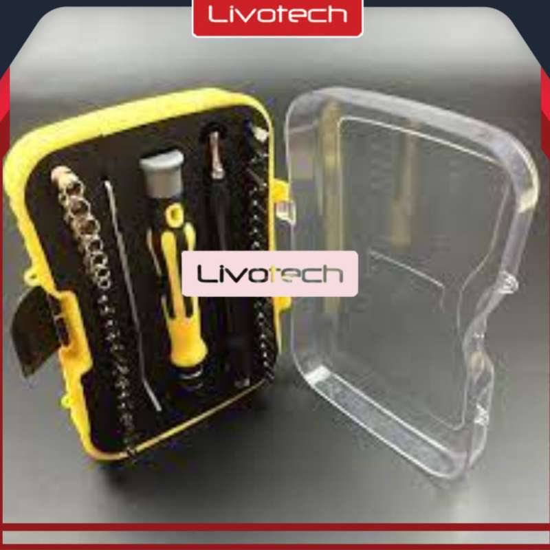 Jual Obeng set 45 in 1 6093A Screwdriver Tool Reparasi Repair Kit Multi ...