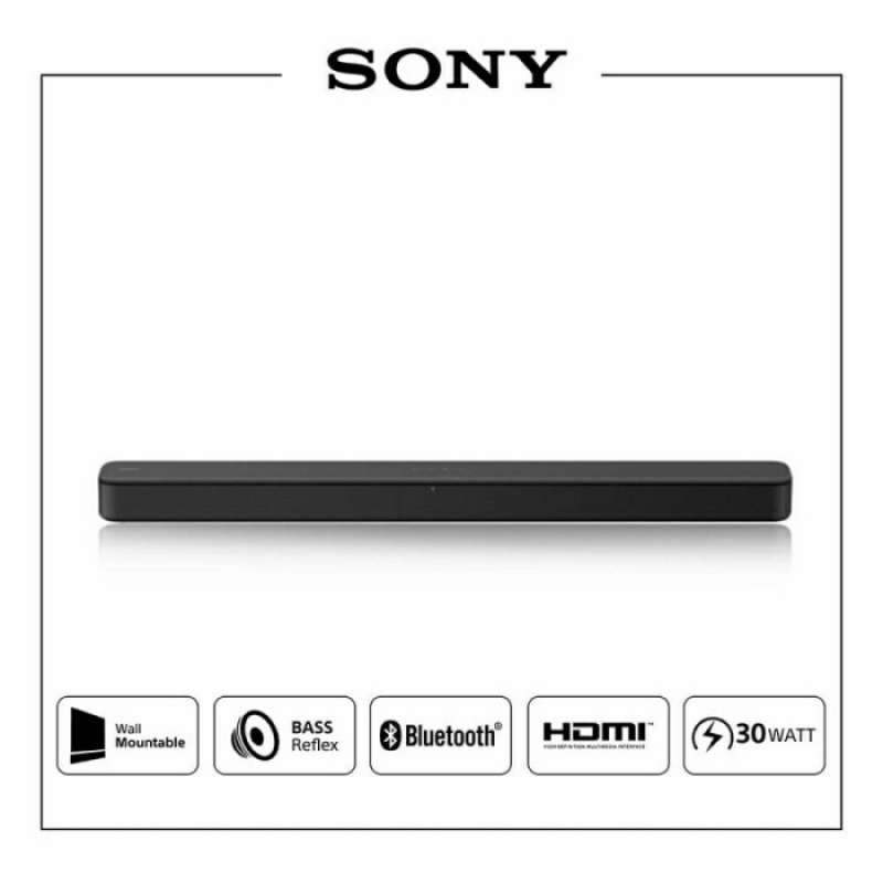 Promo SONY HT-S100F 2CH SINGLE SOUNDBAR WITH BLUETOOTH / HT S100F ...