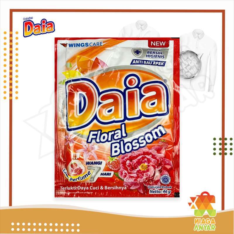 Promo NA Daia So Klin Deterjen Bubuk Sachet Satuan / Soklin Sabun ...