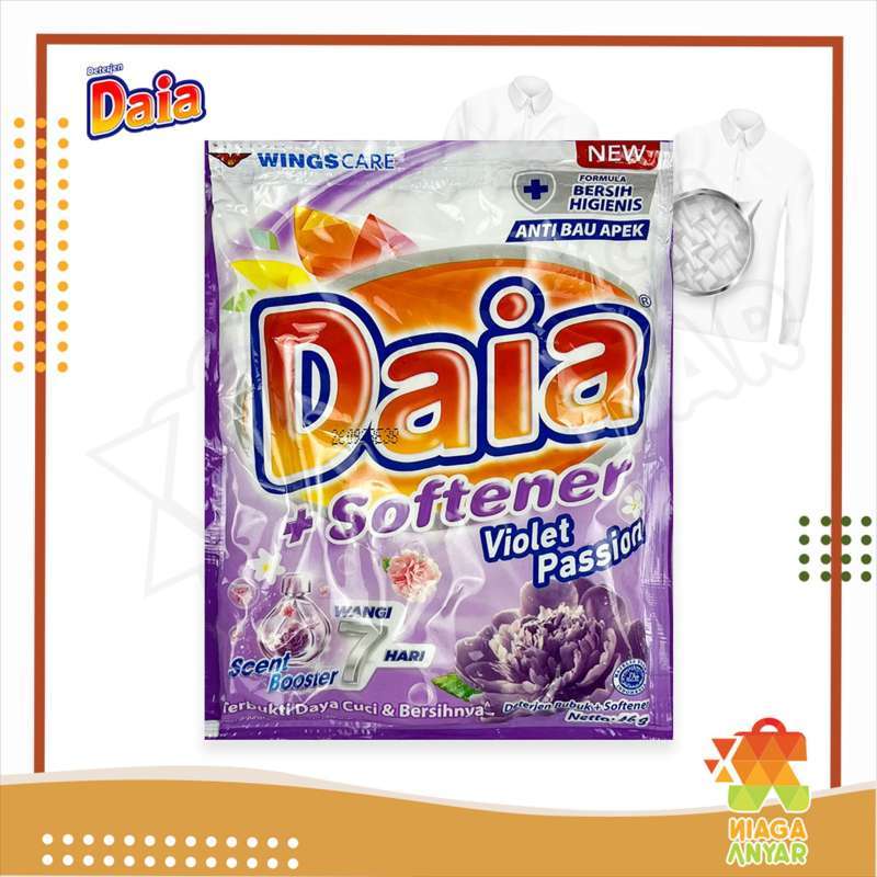 Promo NA Daia So Klin Deterjen Bubuk Sachet Satuan / Soklin Sabun ...