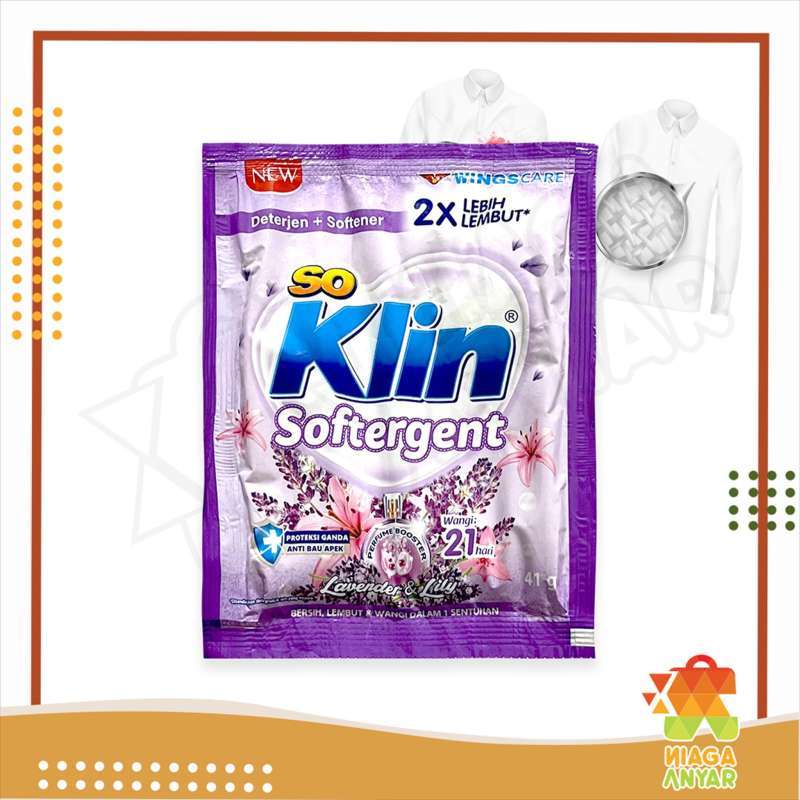 Promo NA Daia So Klin Deterjen Bubuk Sachet Satuan / Soklin Sabun ...