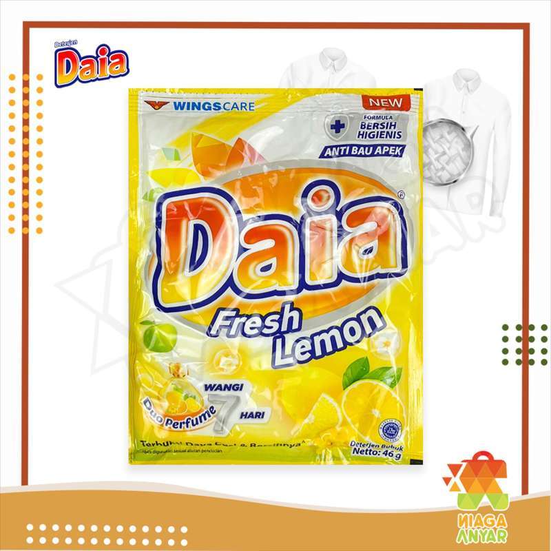 Promo NA Daia So Klin Deterjen Bubuk Sachet Satuan / Soklin Sabun ...