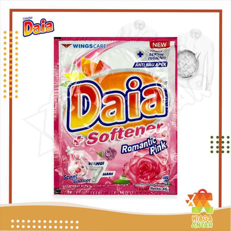 Promo NA Daia So Klin Deterjen Bubuk Sachet Satuan / Soklin Sabun ...