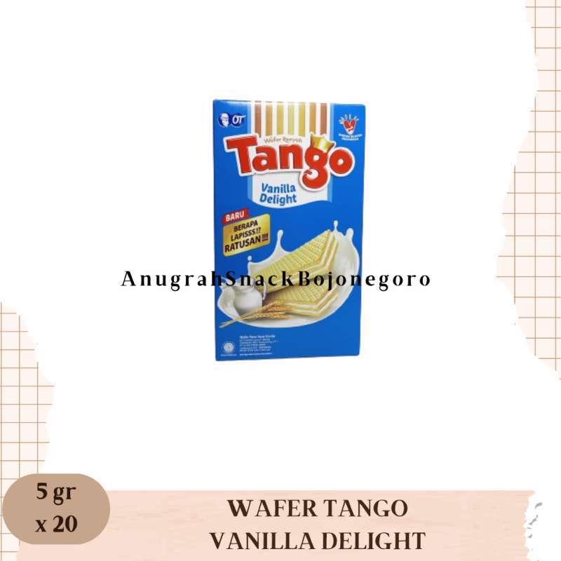 Jual Wafer Renyah Tango 5gr x 20 di Seller AnugrahSnackBojonegoro ...