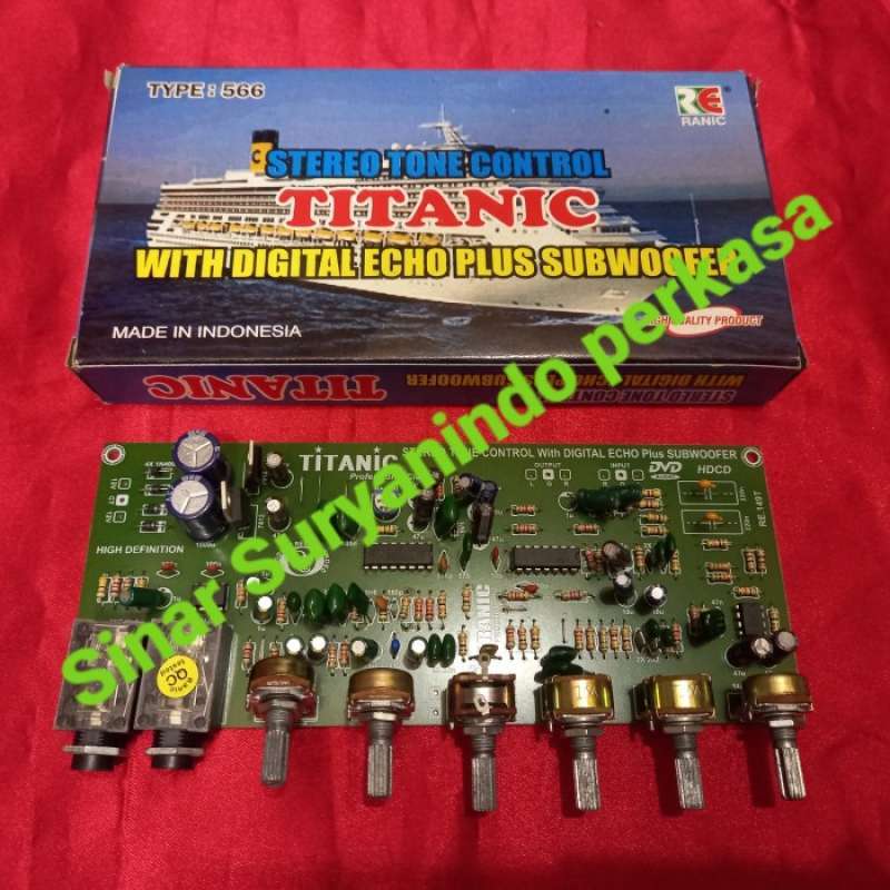 Promo TONE CONTROL STEREO TITANIC RANIC 566 - XIONSTORE Diskon 50% di ...