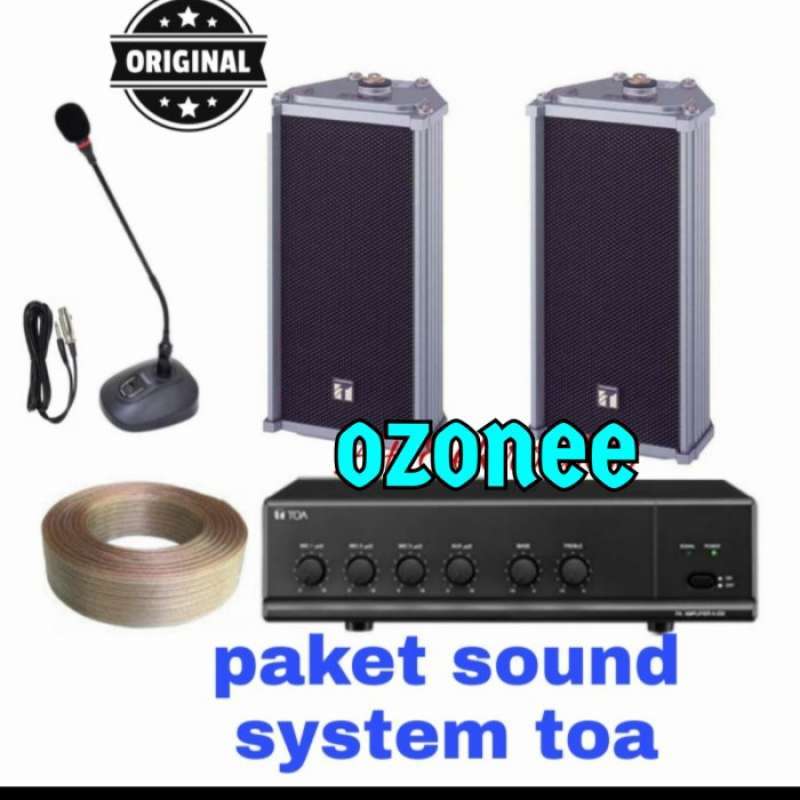 Promo Paket Sound System Toa Indoor Speaker Colum Toa - Xionstore ...