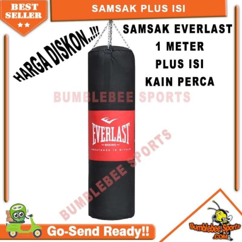 Promo Samsak Plus Isi Sansak Muay Thai 1 Meter - Beladiri Tinju ...