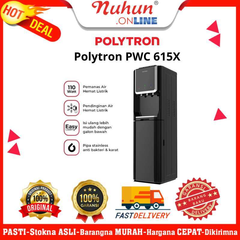 Jual DISPENSER POLYTRON GALON BAWAH PWC 615 X di Seller Nuhun.Online ...