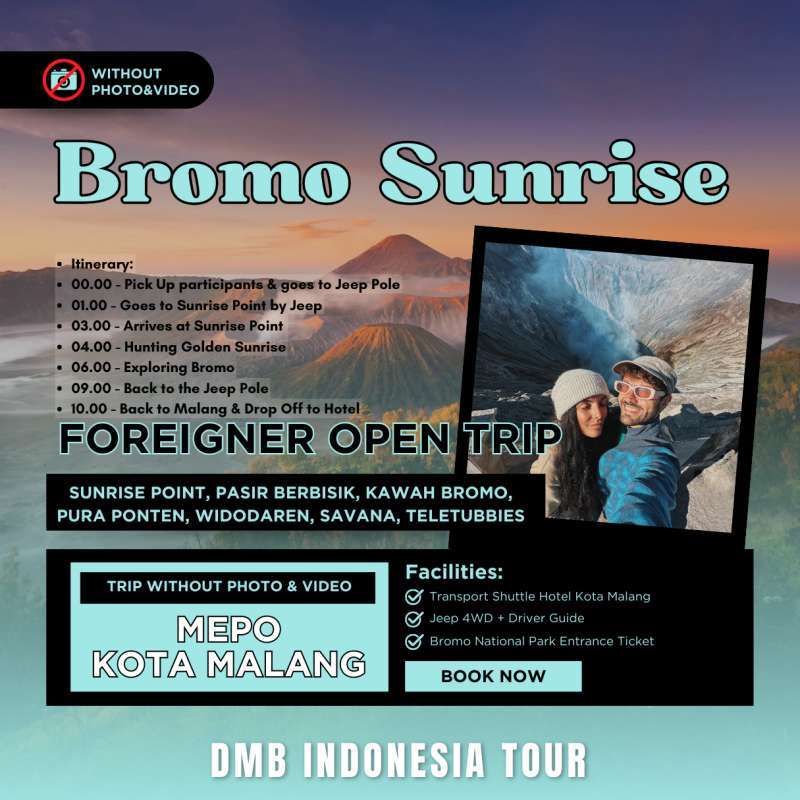 Jual Bromo Sunrise Adventure Open Trip By Dmb Indonesia Di Seller Dmb ...